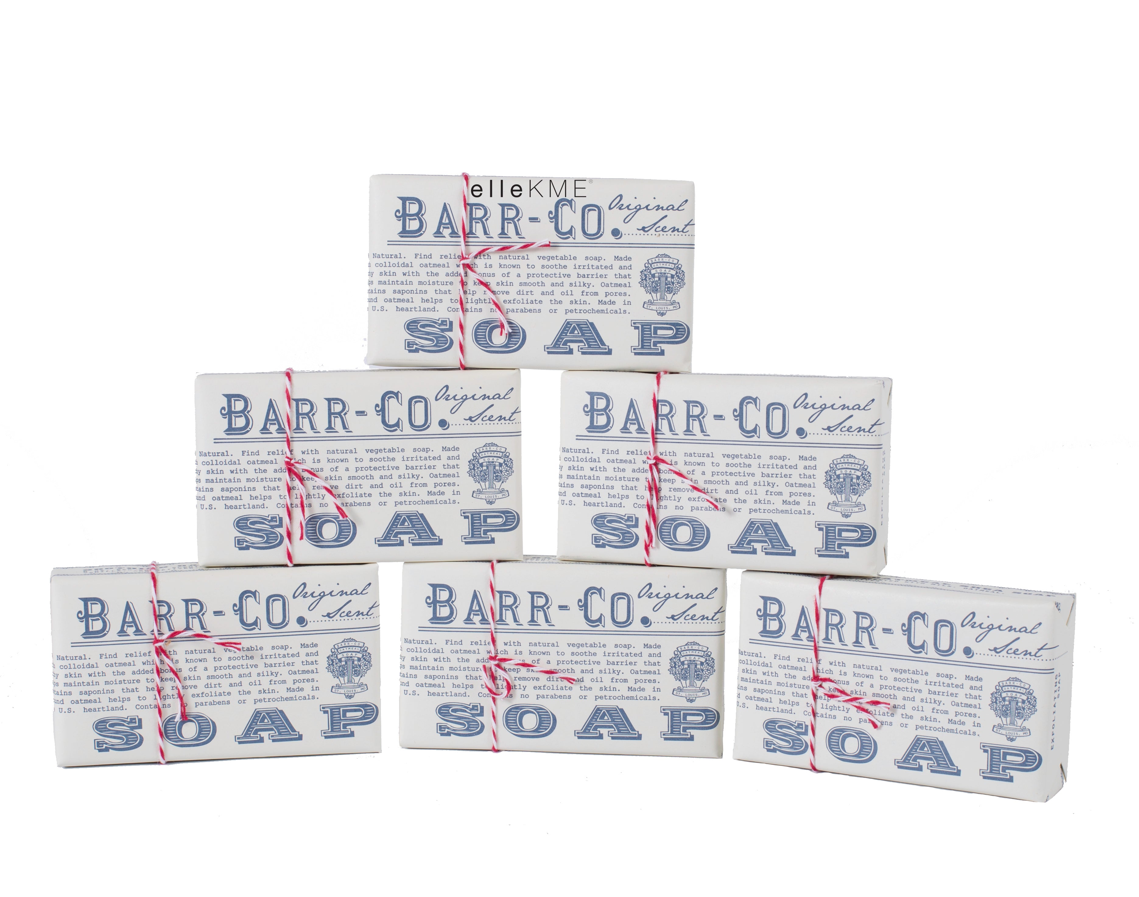 Barr-Co. Original Scent Triple Milled Bar Soap – elleKME